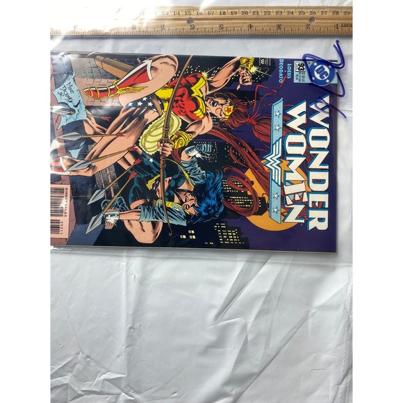 DC Comics | Art | Wonder Woman Comic Book 93 Direct Sales Mike Deodato ...